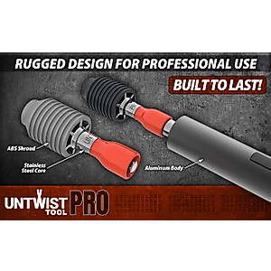 Untwist Tool PRO-COMBO Quickly Separates CAT5e, CAT6, CAT6A, & CAT7