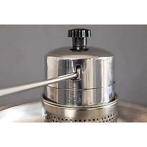 Shabu Shabu Hot Pot - Stainless Steel Gas Stove and Induction Cooktop Compatible Sukiyaki Pot - Donabe Cookware Made in China- 13.8" Capacity, 3.9" Deep Korean Ramen