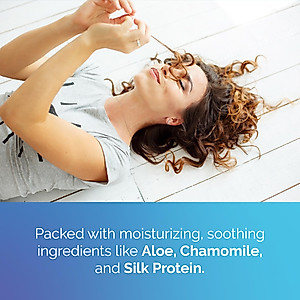 Curl Keeper Slip Hair Detangler Spray for Curly Hair, 8 Fl Oz - Leave In Conditioner Spray for Men, Women & Kids - Water-Based Detangling Spray Loosens Knots & Tangles with Aloe Vera & Silk Protein