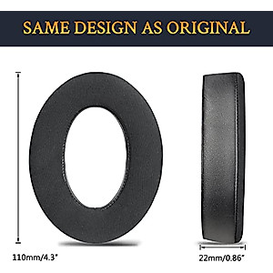 SOULWIT Cooling Gel Ear Pads for Sennheiser HD599/HD598/SE/CS/SR/HD595/HD569/HD558/HD518/HD515/Game Zero/G4ME Zero, Earpads Cushions for PC37X/PC38X/PC350/PXC350/PXE350/PC360/HD380/HD380-Pro/HME95