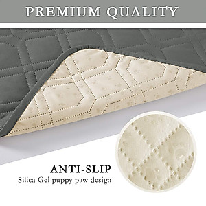 SUNNYTEX Waterproof Dog Bed Cover Dog Mat Pet Pad Pet Blanket for Couch Sofa Bed Mat Anti-Slip Furniture Protrctor
