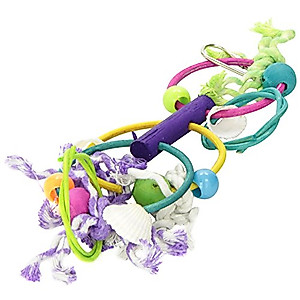 Prevue Hendryx Stick Staxs Rings in Things Bird Toy (Model: 62426)