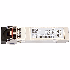 Cisco MGBLH1 SFP Transceiver | Gigabit Ethernet (GbE) 1000BASE-LH Mini-GBIC (MGBLH1)