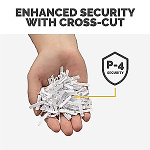 Fellowes AutoMax 550C Cross Cut, Auto Feed 2-in-1 Heavy Duty Commercial Paper Shredder with SilentShred (4963001)