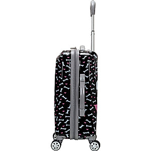 Rockland Vision Hardside Spinner Wheel Luggage, Assorted/Multicolor, Carry-On 20-Inch