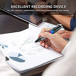 Pen Mini Cell Phone Bluetooth Dialer 0.96" Tiny Screen Mobile Phone Support GSM Dual SIM Max 32G TF Card with Camera Flashlight Radio Music Player Rechargeable (Black)