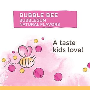 Burt's Bees Kids Toothpaste, Natural Flavor, Fluoride Free, Bubble Bee, 4.7 oz, Pack of 4