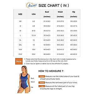 Aleumdr Womens One Piece Swimsuit Color Block Print Athletic Swimwear Bathing Suits Sport Swimsuits Black 2 Small