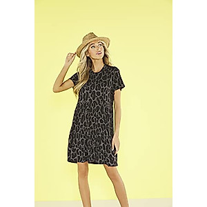 Mud Pie baby girls Dress, Black, X-large Mud Pie Leopard Poncey Dress Black X Large, Black, X-Large US