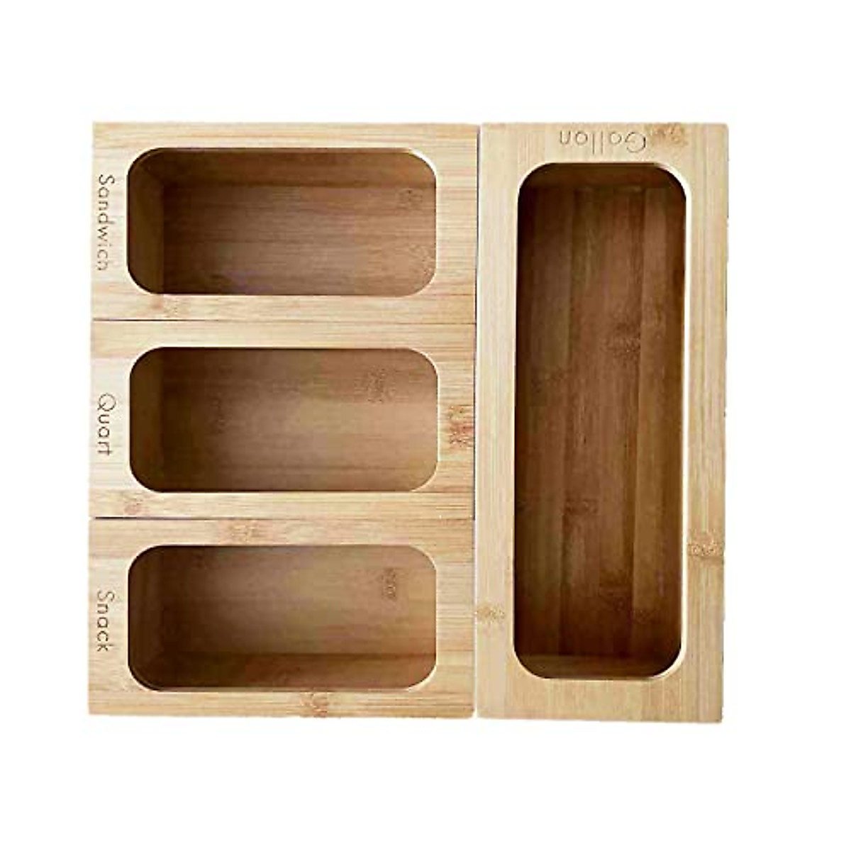 Ziplock Bag Storage Organizer, Plastic Bag Containers, Kitchen Drawer Organizer, One Size