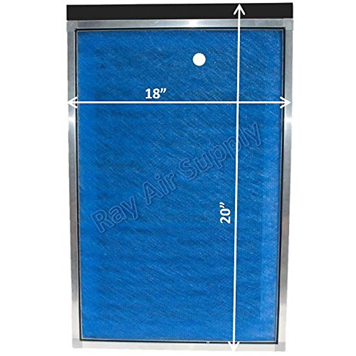 RAYAIR SUPPLY 18x20 MicroPower Guard Air Cleaner Replacement Filter Pads (3 Pack) Blue