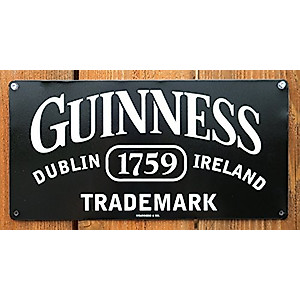 Guinness Trademark Tin Sign 14 x 7in (Standard Version)