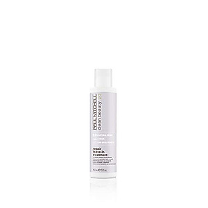 Paul Mitchell Clean Beauty Repair Leave-In Treatment, Leave-In Conditioner, Restores Strands, For Damaged, Brittle Hair, 5.1 fl. oz.