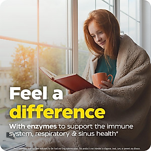 Enzymedica, Immune Defense, Regular Strength, Proteolytic Enzymes for Immune Support, 60 Count