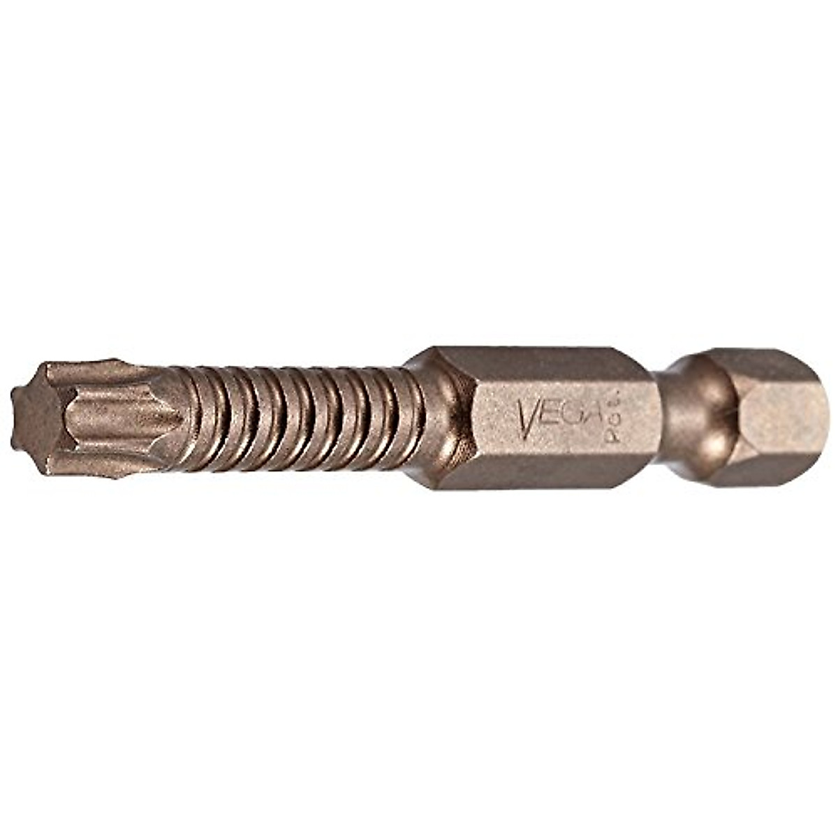 VEGA T25 TORX Impact Driver Bits. Impactech Professional Grade Impact Ready T-25 TORX 2" Bits. (Pack of 5) P150T25A-5