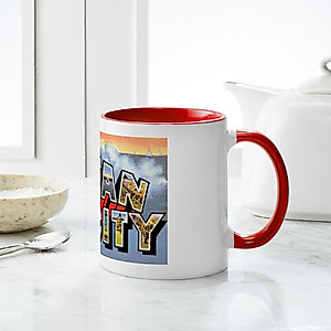 CafePress Ocean City Maryland Greetings Mug Ceramic Coffee Mug, Tea Cup 11 oz