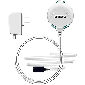 UPETTOOLS Aquarium Air Pump Ultra Silent High Energy Saving Oxygen Fish Mini Air Pump for 1-15 Gallon Fish Tank Pump with Air Pump Accessories