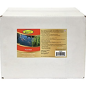 EasyPro EPS50B Pond Salt - 50 lb Box - Initial Dose 1-3 lbs per 100 gallons - Bottle Treats 1666 to 5000 gallons