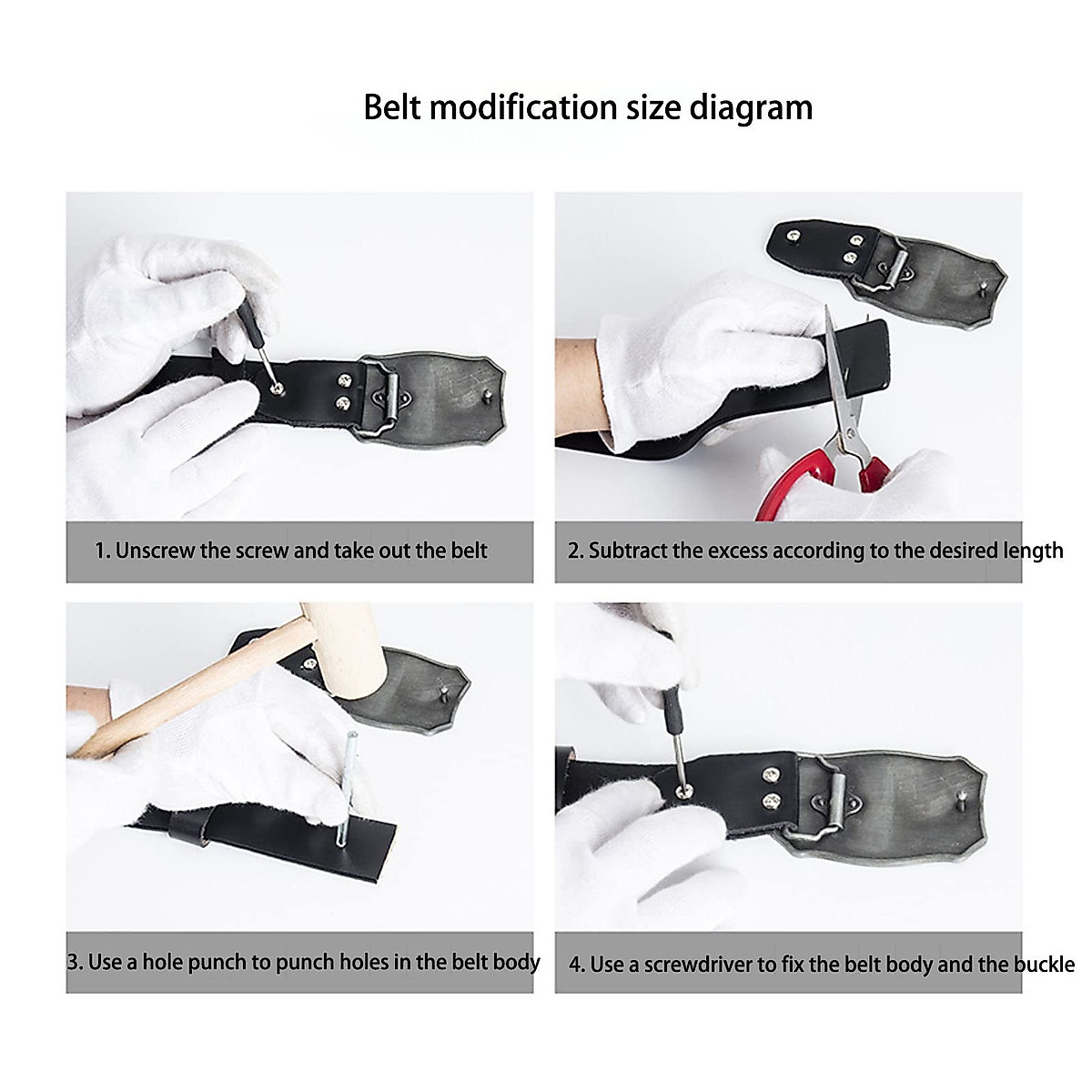 JIARY Western Belt,Men's Deerskin Buckle Leather Belt Casual Decoration European And American Style Big Head Belt,Reddish brown,95CM/37.4''