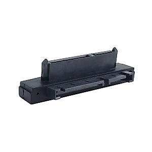 cablecc Right Angled 90 Degree SATA 22Pin 7+15 Male to SATA 22P Female Extension Convertor Adapter