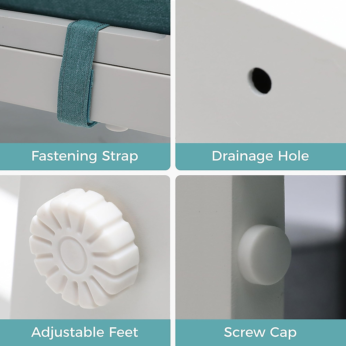 Green4ever Patio Furniture Aluminum Outdoor Loveseat, All-Weather Patio Sofa Modern Metal Couch Chair with Removable, Water-Resistant Cushions (White)