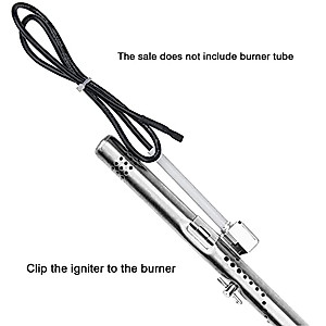 Hisencn Universal Carryover Tube Replacement for Charbroil Advantage 463344116, 463343015, 463344015, Ignition Ceramic Electrode Replacement