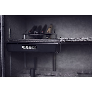 Lockdown Vault Drawer for Gun Safe Organization, Document or Valuable Storage and Security Black 13.6 x 14 x 3.8 inches