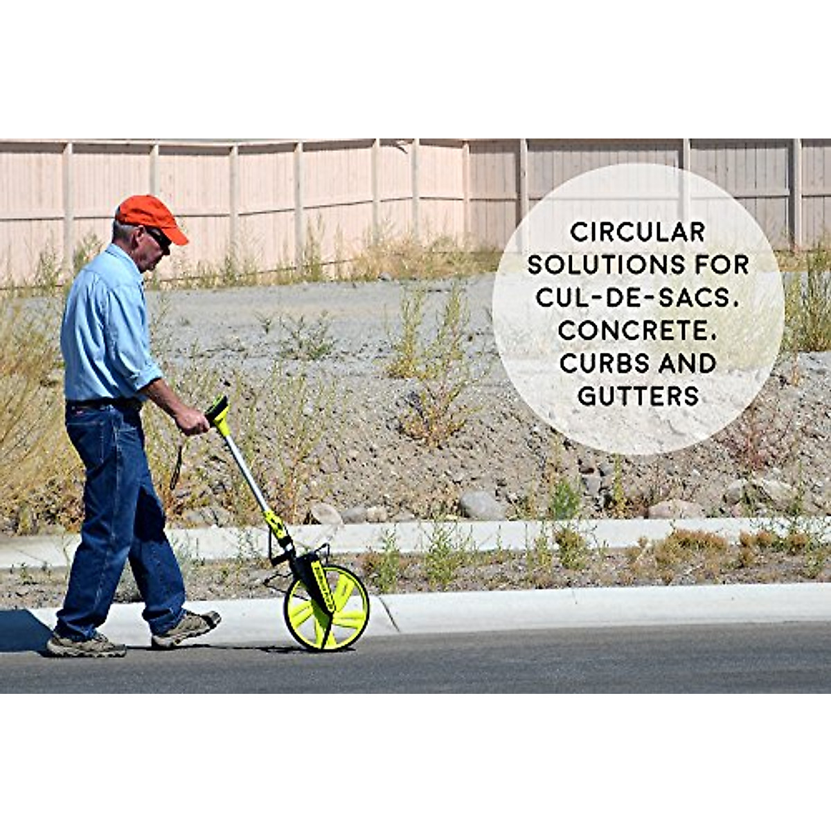 Calculated Industries #6575 DigiRoller Plus III 12.5 Inch Estimators Electronic Distance Measuring Wheel with Large Backlit Digital Display; Measure in Feet, Inches, Meters, Yards; FREE Carrying Pack