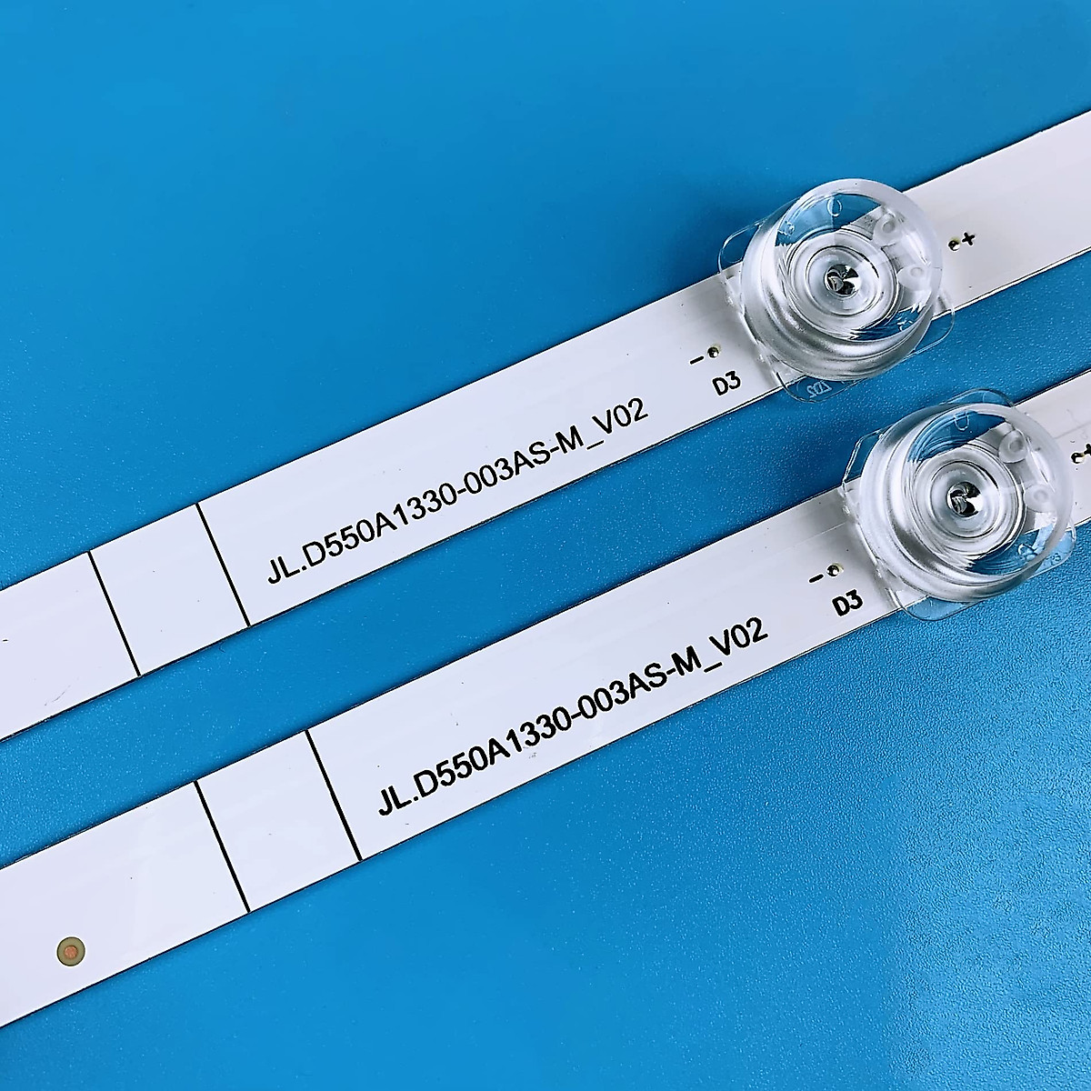 PANMILED 8 Pieces LED Backlight Strips for Hisense 55” TV 55R6000FM 55H6F 55R7F 55H6510G JL.D550A1330-003AS-M_V02 CRH-BX55V1U713030T04108CS-REV1.2