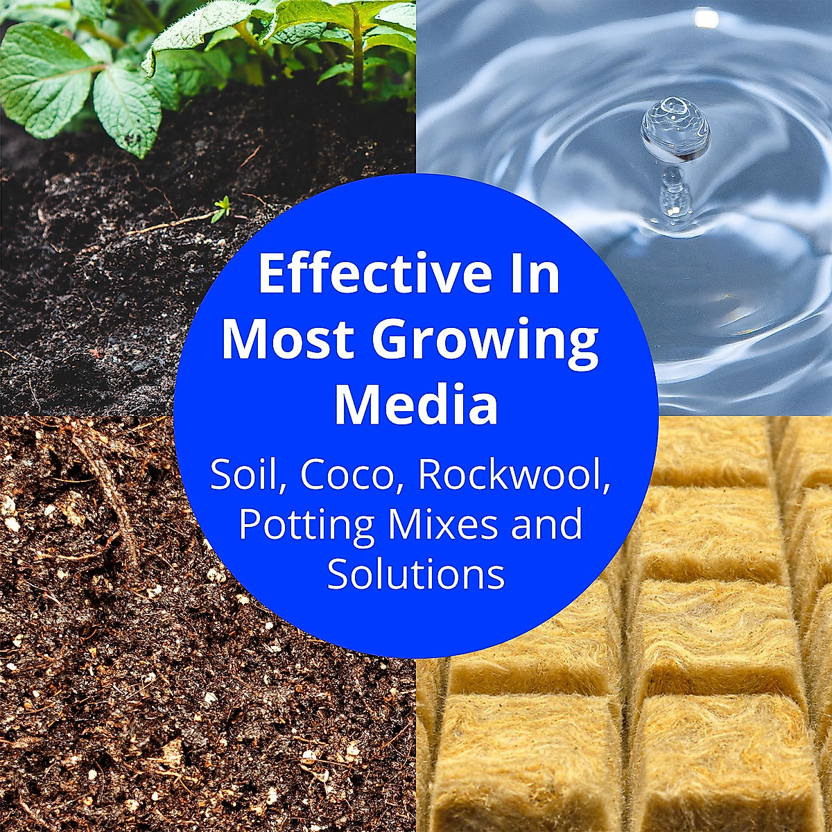 Bluelab PENSOILPH Soil pH Pen, Digital Meter and Water Test Kit, Also Used for Coco and Rockwool with Easy Calibration for Hydroponic System and Indoor Plant Grow, Clear