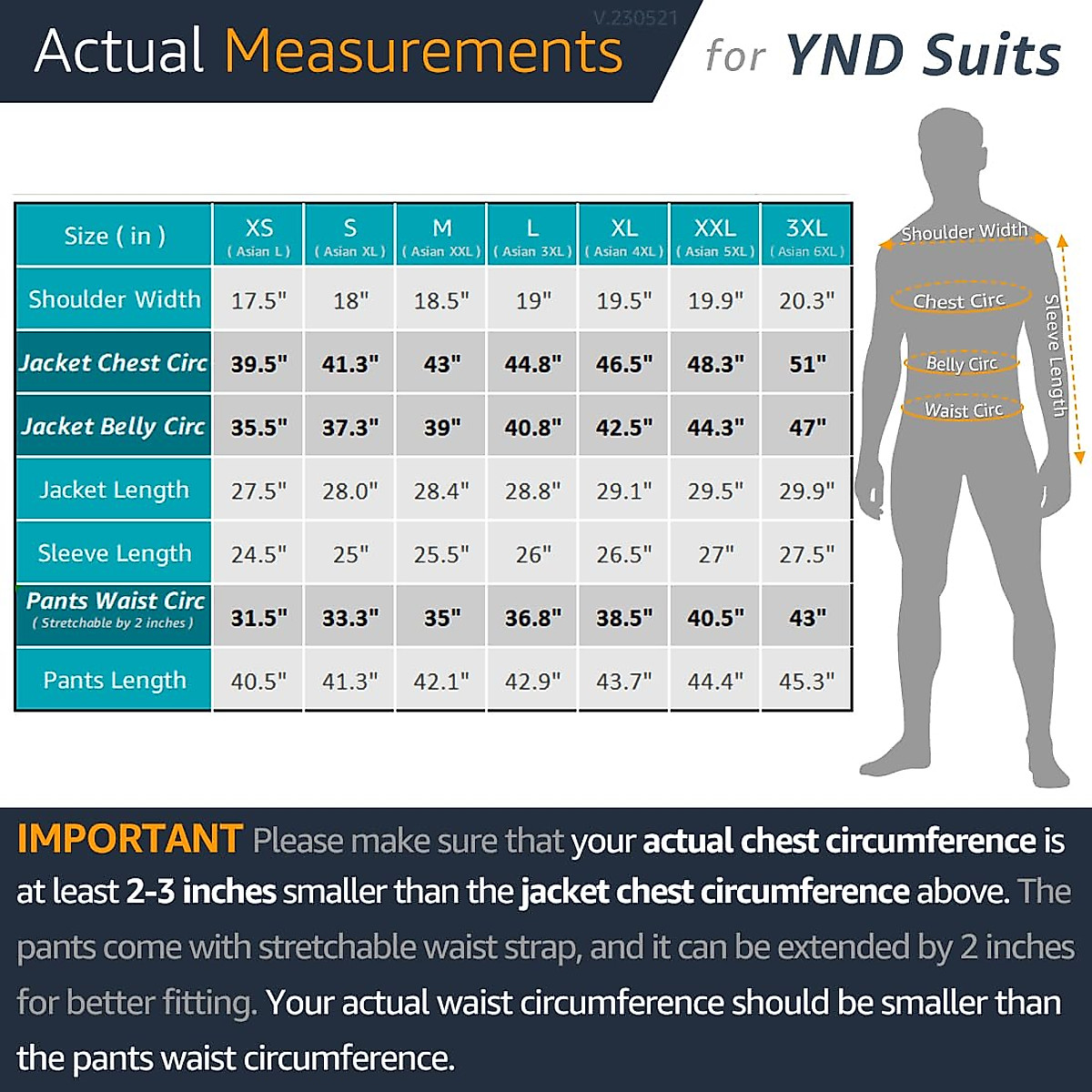 YND Men's Slim Fit 2 Piece Suit, Double-Breasted Jacket Pants Set with Tie, Solid Party Wedding Dress Blazer, Tux and Trousers Khaki