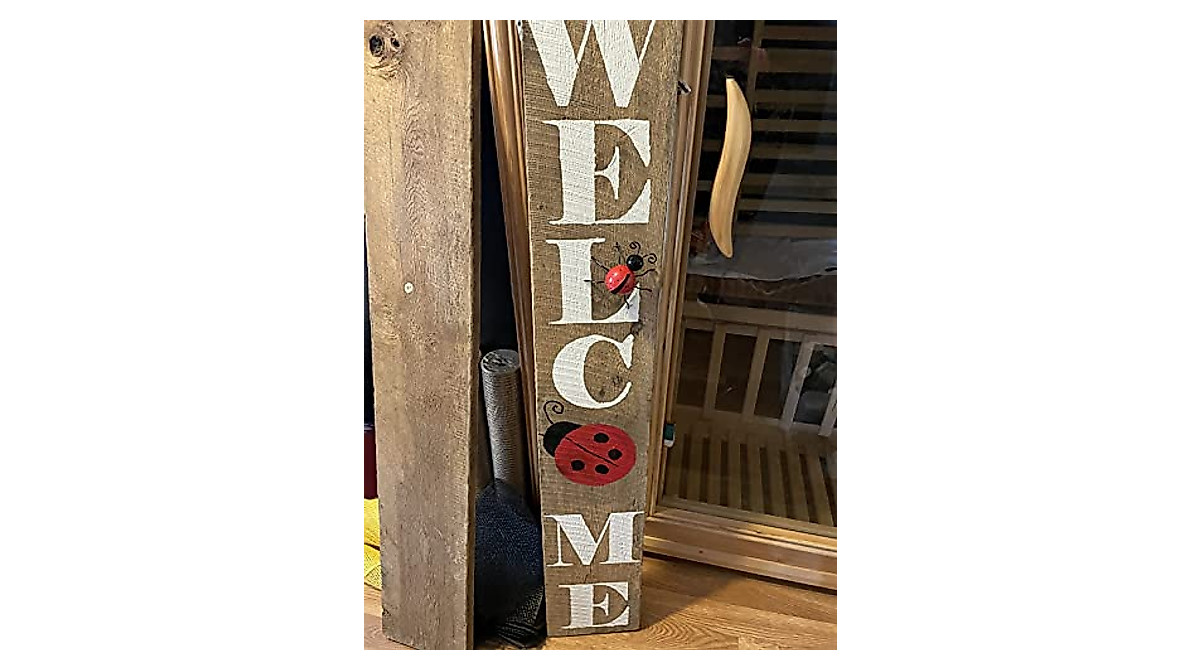 Metal Ladybugs Garden Wall Art Decor Cute Handmade Ladybugs for ...