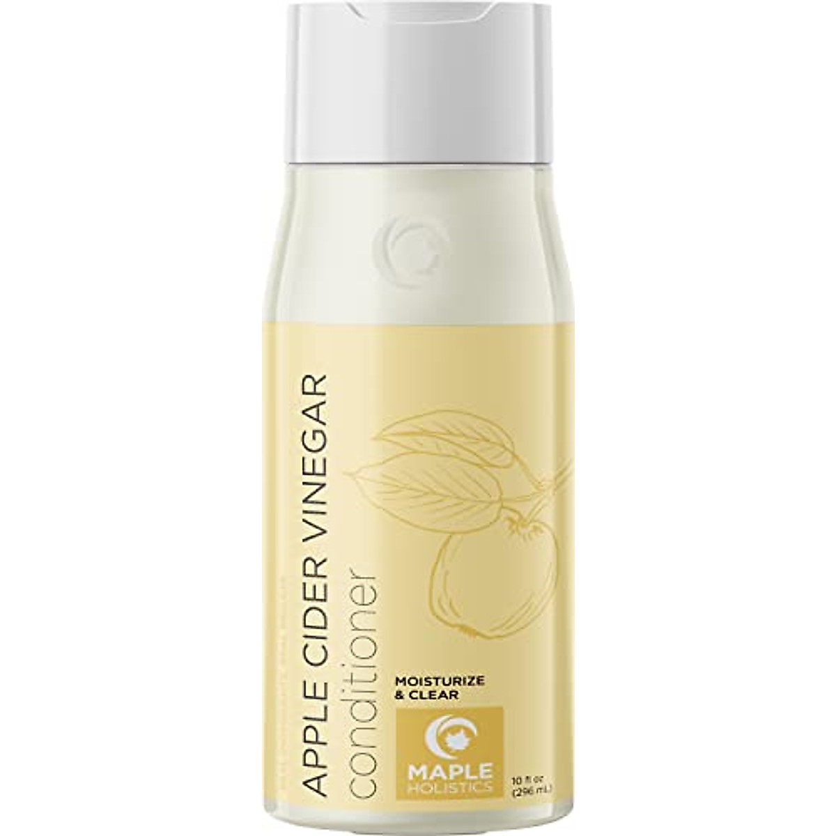 Cowash Apple Cider Vinegar Conditioner – Clarifying and Cleansing Conditioner for Hair Care with Plant Based Keratin Argan Oil and Rosemary Oil for Hair - Sulfate Free Conditioner for Dry Damaged Hair