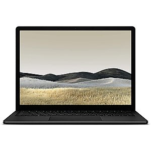 Microsoft 13.5-inch Touchscreen Surface Laptop 3, Intel Core i5-1035G7, 8GB RAM, 256GB SSD, Integrated Intel Iris Plus Graphics, Windows 10 Pro, Black, PKY-00003 (Renewed)