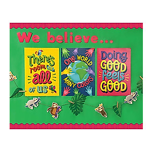 Carson Dellosa - One World Watermelon Combo Pack EZ Letters, Pre-Punched, 219 Pieces