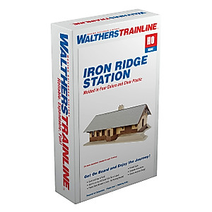 Walthers Trainline HO Scale Model Iron Ridge Station