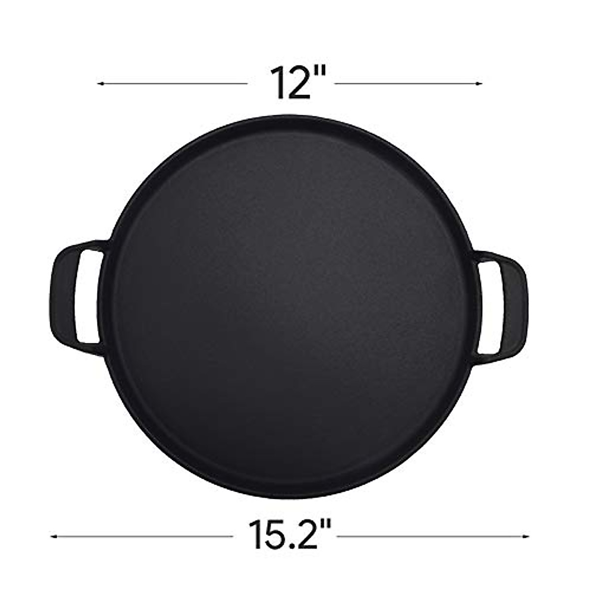 bbq777 7421 Enameled Cast Iron 12" Gourmet BBQ System Griddle Replacement Parts for Weber Original Kettle Premium 22-inch Charcoal Grill, 22'' Smokers, Performer Premium Grill
