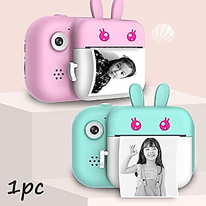 Camera Printing Paper, 10 Rolls Photo Printer Paper for Kids Printer Camera, Children's Camera Instant Print Rolls, Refill Print Paper for Kids Camera