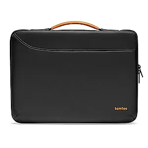 tomtoc 360 Protective Laptop Carrying Case for 16-inch New MacBook Pro M2/M1 Pro/Max A2780 A2485 A2141 2023-2019, Dell XPS 15 Plus, The New Razer Blade 15, Surface Book 3/2 15, Accessory Sleeve Bag
