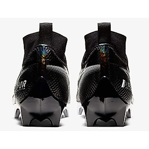 Nike Men's Cleat, Black White, 10