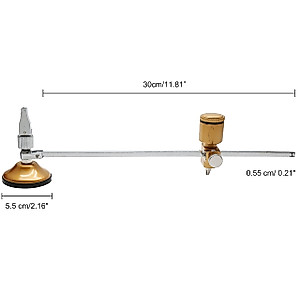 LDEXIN 23.6" (60cm) Circular Glass Cutter with Suction Cup, Adjustable Compasses Type Glass Circle Cutting Tool