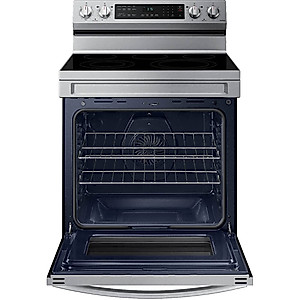 Samsung NE63A6511SS 6.3 Cu. Ft. Stainless Smart Freestanding Electric Range