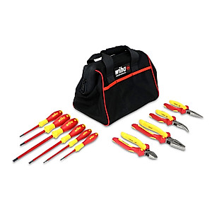 Wiha 32892 10-Piece 1000-Volt Piers and Screwdriver Set