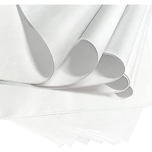 Sadaunbe White Tissue Paper for Gift Bags - 125 Sheets Wrapping Tissue Paper Bulk, 14" x 20" Packing Paper for Packaging, Gift Wrapping, DIY, Moving Supplies & Protecting