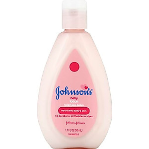 Johnson's Baby Lotion Travel Size 1.7 oz (50ml) - Pack of 3