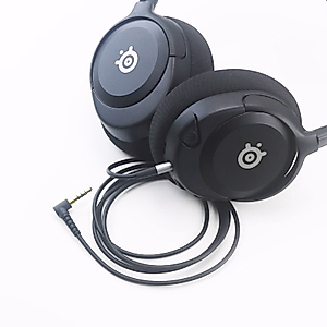 NewFantasia Replacement Audio Cable 3.5mm 5 Pole Male Compatible with SteelSeries Arctis Nova 1, 1X, Pro, 7, 7X, 1P Gaming Headset 1.3meters/4.3feet