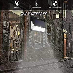 9CGOGO Solar Lights Outdoor,Motion Sensor Solar Lights with Wide Lighting Area,24 LEDs Waterproof Security Lights for Back Yard,Driveway,Garage,Front Door,Garden and More