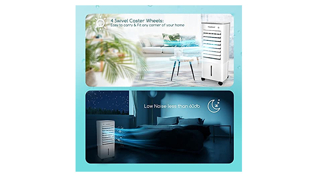 Aigostar 3-in-1 Evaporative Air Cooler for Home