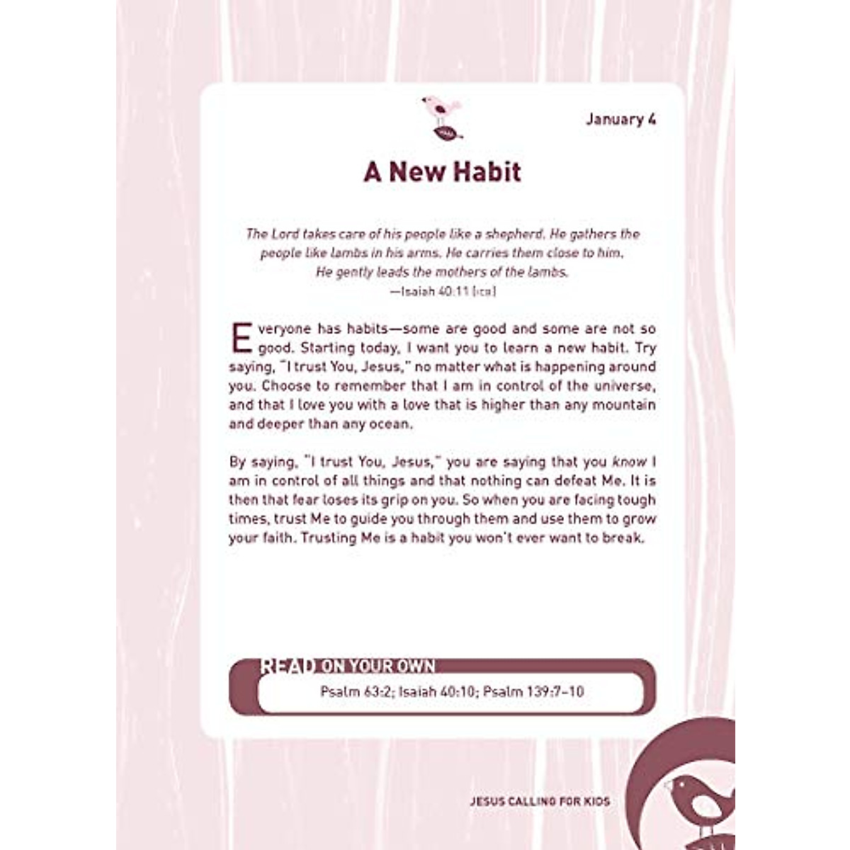 Jesus Calling: 365 Devotions for Kids (Girls Edition)