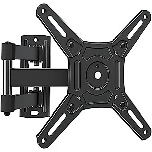 ELIVED Full Motion TV Monitor Wall Mount for Most 14-42 Inch LED LCD Flat Screen TVs & Monitors, Swivels Tilts Extension Rotation, Max VESA 200x200mm, up to 33 lbs.